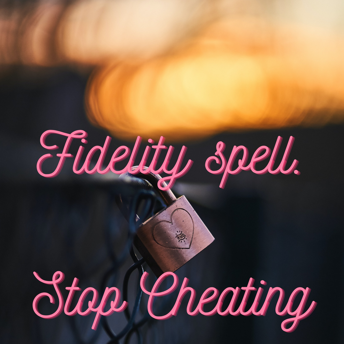 Fidelity spell. Stop Cheating – BlackTreeBlueRaven