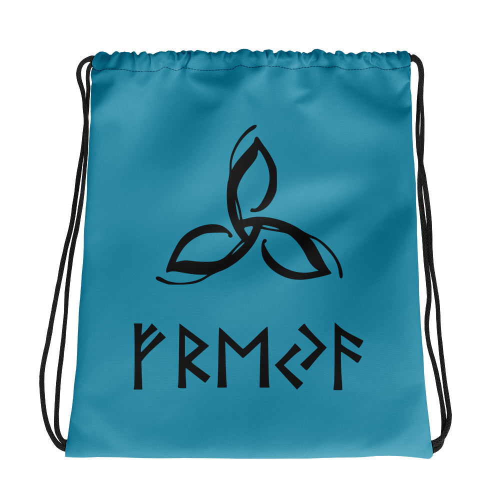 Drawstring Norse Goddess Freya Rune Sigil Bag – BlackTreeBlueRaven
